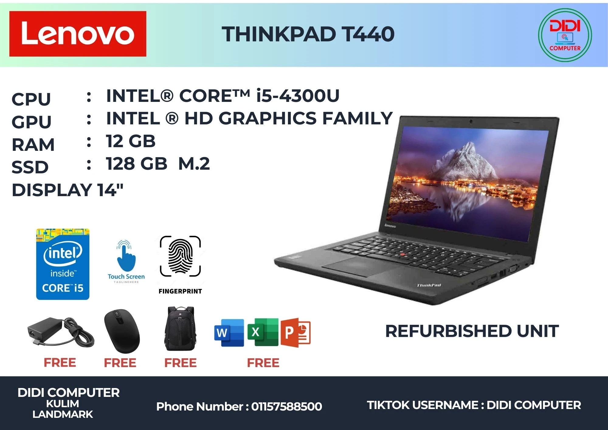 THINKPAD T440
