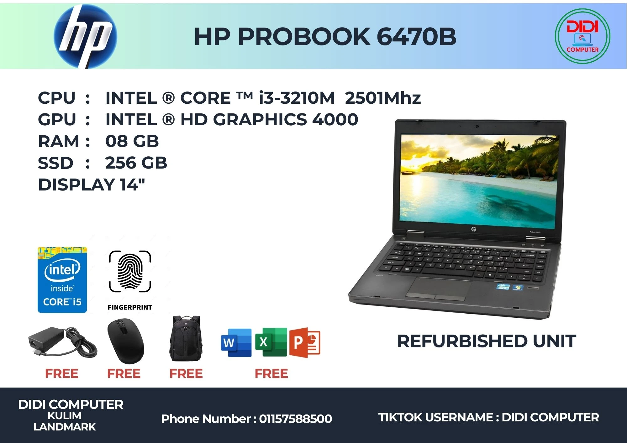 HP PROBOOK 6470B