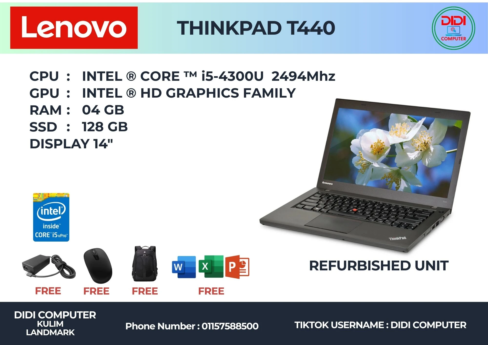 LENOVO THINKPAD T440