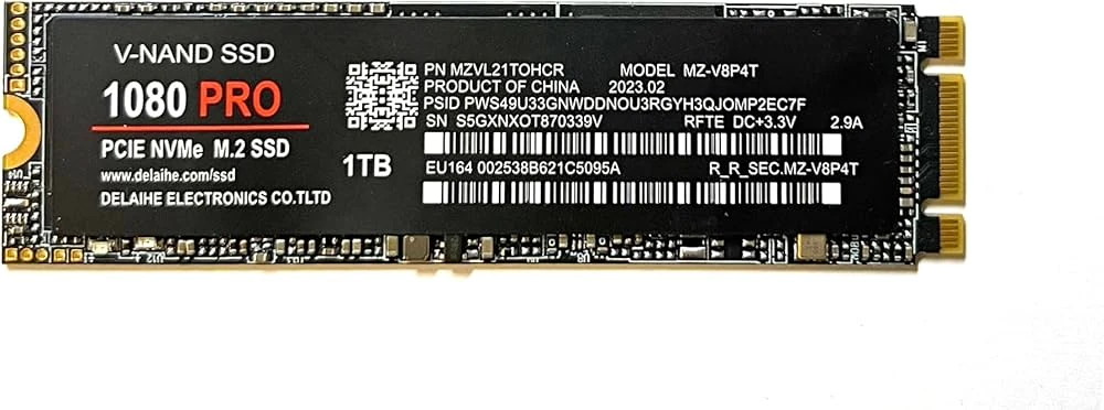 SSD NGFF M.2 1080 PRO 1 TB PCIE NVMe (SPS127)